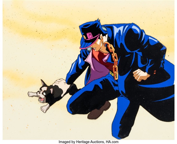 Jojos Bizarre Adventure Iggy the Food and NDoul the GEB Pt. I Jotaro ...