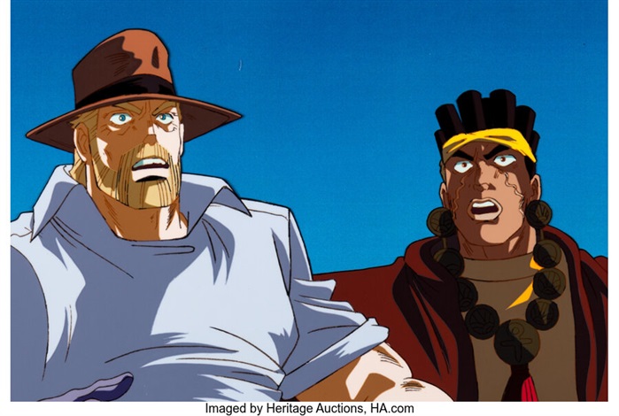Jojos Bizarre Adventure Joseph Joestar and Muhammad Avdol Production ...