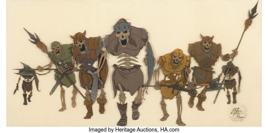The Black Cauldron Cauldron Born Pan Production Cel Walt Disney, 1985 ...