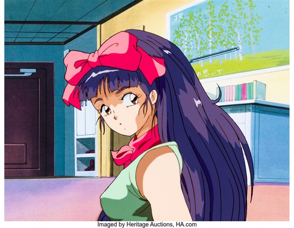 La Blue Girl Miko Mido Production Cel and Animation Drawing Dandelion ...