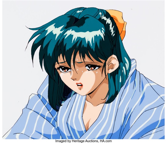 La Blue Girl Yaku Production Cel and Animation Drawing Dandelion, c ...