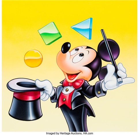 Mickeys Colors Shapes The Dazzling Magic Show Mickey Mouse Cover ...