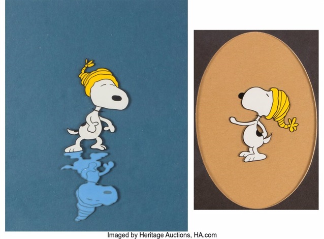 Peanuts A Boy Named Charlie Brown Snoopy ProductionColor Model Cels ...