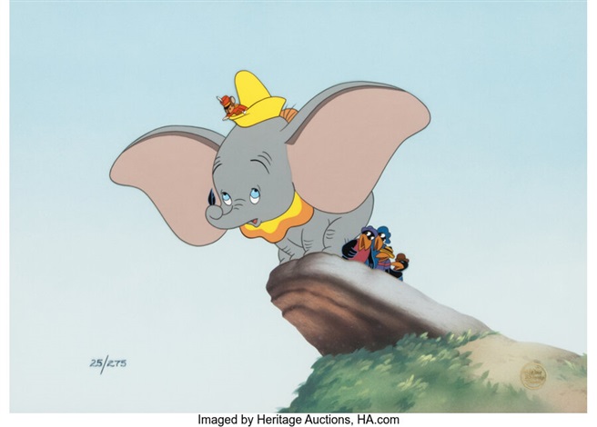 Dumbo Limited Edition Cel 25275 Walt Disney, 19411991. by Walt Disney ...