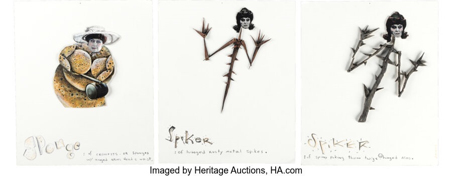 James and the Giant Peach Aunt Spiker and Aunt Sponge Trio of Mixed ...