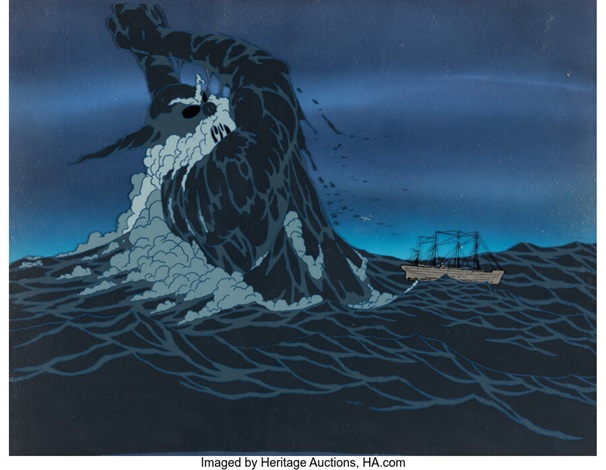 An American Tail Original Production Cel and Key Master Production ...