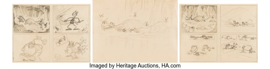 Ub Iwerks Hells Bells RARE Satan, Dragon, and Demons Original ...