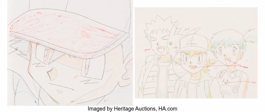 Pokémon Pikachu Ash, Misty, Brock, Pikachu, and Togepi Animation ...