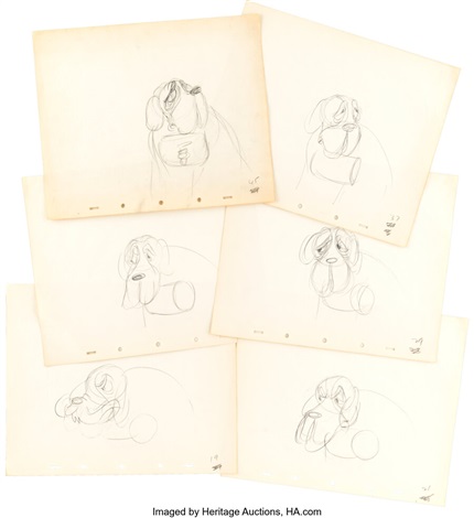 Alpine Climbers Bolivar Rough Animation Drawing Sequence of 12 Walt ...