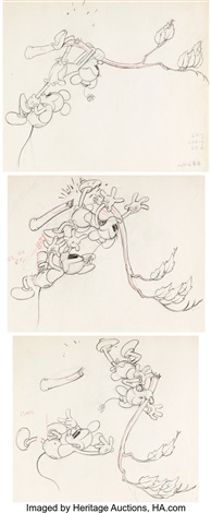 Mickeys Rival Mickey Mouse and Minnie Mouse Animation Drawing Sequence ...