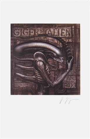 Alienmonster I Gigers Alien by H.R. Giger on artnet