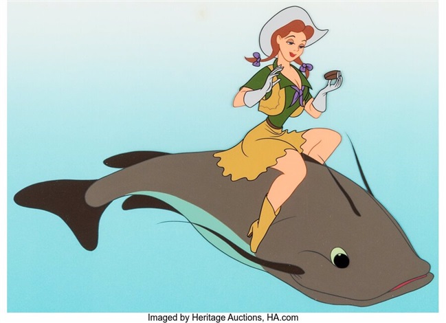 Slue Foot Sue Publicity Cel Walt Disney C 1950s 60s By Walt Disney
