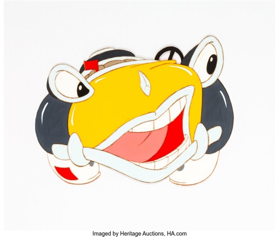 Who Framed Roger Rabbit Benny the Cab ProductionColor Model Cel Walt ...