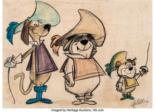 Yippee, Yappee, and Yahooey ConceptCharacter Development Art by Dick ...