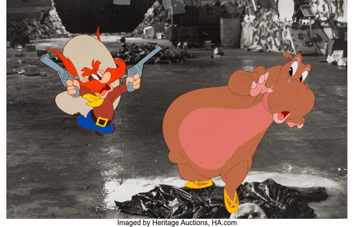 Who Framed Roger Rabbit Yosemite Sam And Hyacinth Hippo Productioncolor