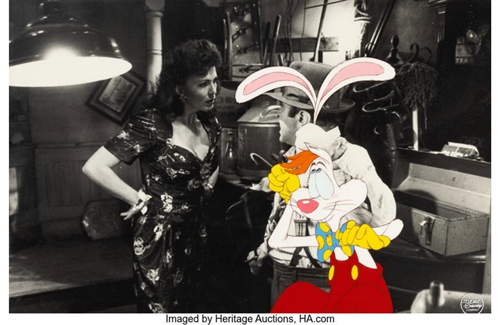 Who Framed Roger Rabbit Production Cel Walt DisneyAmblin, 1988 by Walt ...