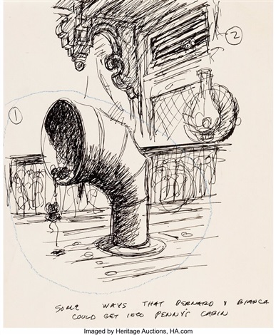 The Rescuers Concept Drawing Walt Disney, 1977 by Walt Disney Studios ...