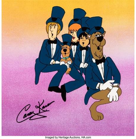The 13 Ghosts of Scooby-Doo Production Cel Signed by Casey Kasem Hanna ...