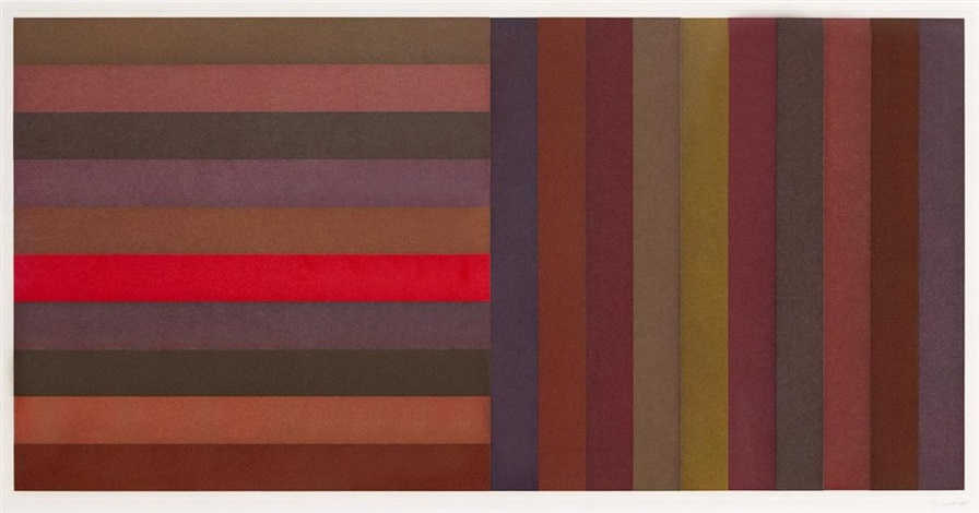 Horizontal Color Bands and Vertical Color Bands by Sol LeWitt on artnet