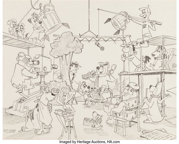 Bob Singer Original Illustration for Quiet on Set Limited Edition Cel ...