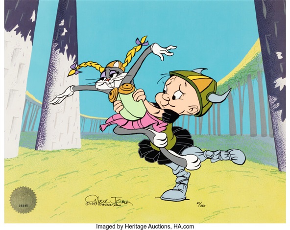 Whats Opera, Doc IV Bugs Bunny and Elmer Fudd Limited Edition Cel ...