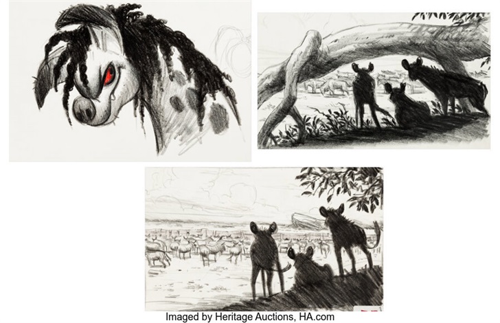 The Lion King Shenzi, Banzai, and Ed Character Development and ...