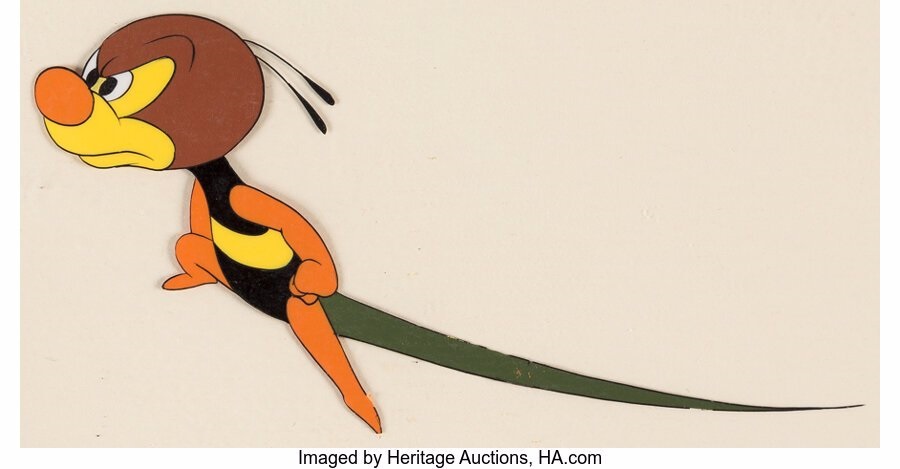 Honey Harvester Spike the Bee Production Cel Walt Disney, 1947 by Walt ...