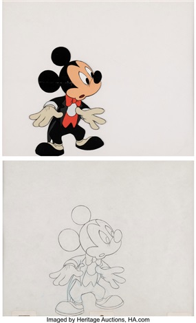 The 60th Annual Academy Awards Mickey Mouse Production Cel and ...
