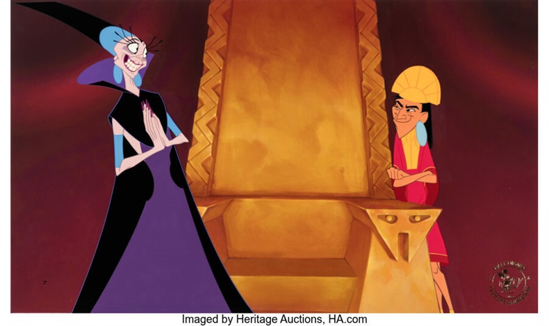 The Emperors New Groove Kuzco and Yzma Employee-Exclusive Limited ...