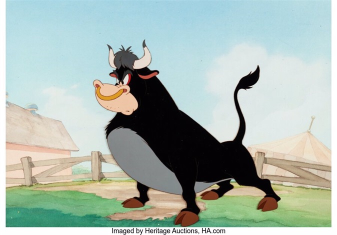 Roller Coaster Rabbit The Bull Color Model Cel and Painted Background ...