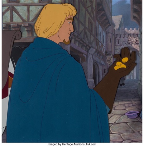 The Hunchback of Notre Dame Captain Phoebus Presentation Cel and Key ...