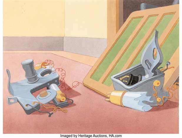 Plutos Dream House Production Background Walt Disney, 1940 by Walt ...