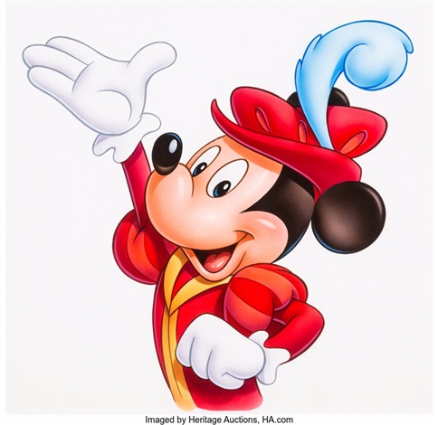 Prince and The Pauper Mickey Mouse Promotional Illustration Walt Disney ...