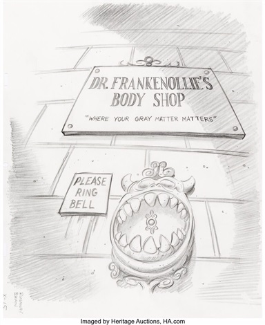 Runaway Brain Concept Drawings Group of 5 Walt Disney, 1995. ... Total ...