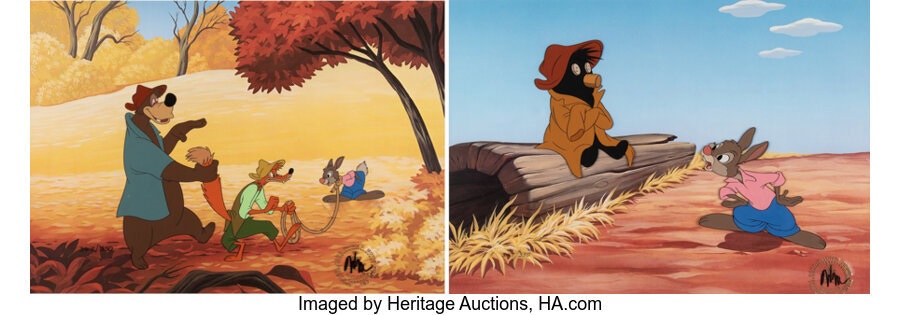 Song of the South Brer Fox, Brer Rabbit, Brer Bear, and Tar Baby ...