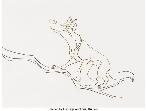 The Further Adventures of Thunderbolt Animation Drawings Group of 19 ...