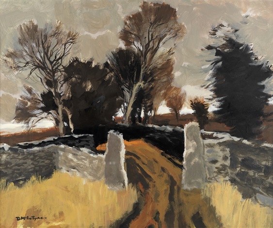 A Woodland Path by Donald McIntyre on artnet