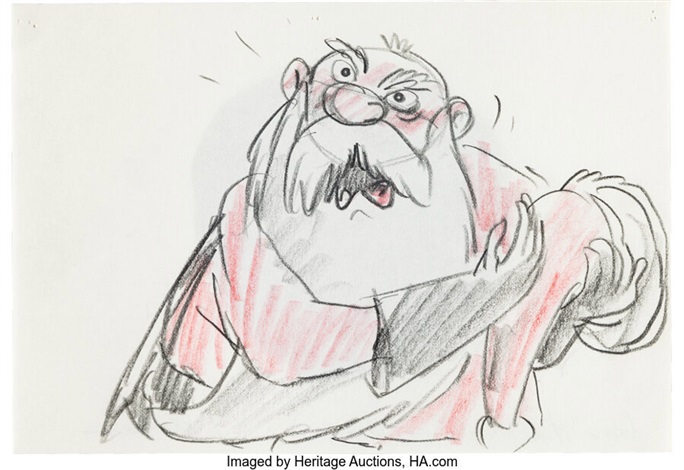 Tim Burtons The Nightmare Before Christmas Sandy Claws Storyboard ...