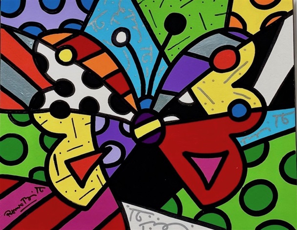 Butterfly by Romero Britto on artnet