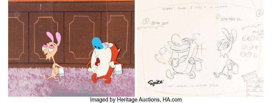 Ren And Stimpy Drawings