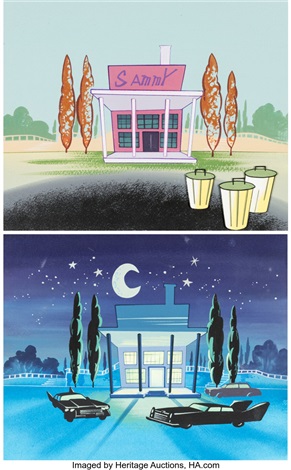 The Ren Stimpy Show Sammy and Me Sammys House Production Backgrounds ...