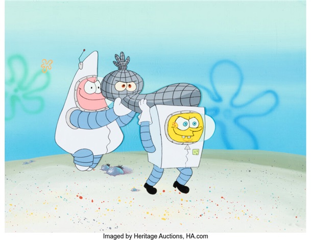 SpongeBob SquarePants Sandys Rocket Spongebob and Patrick in Space ...