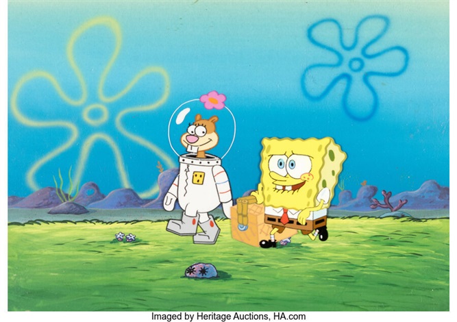 SpongeBob SquarePants Karate Choppers Sandy Cheeks and Spongebob ...