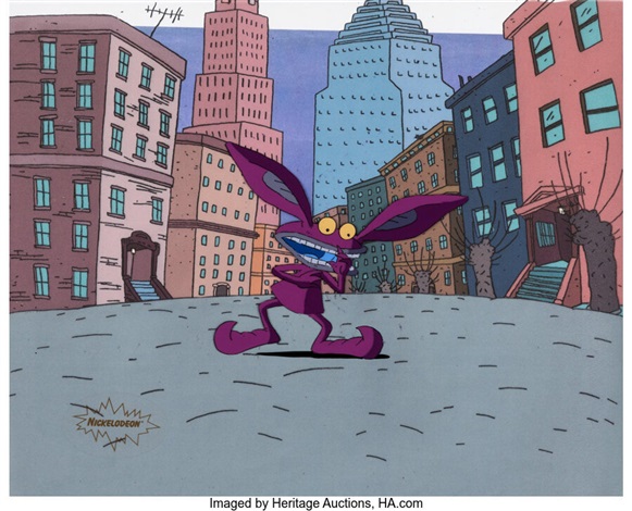 Aaahh Real Monsters Ickis Production Cel Nickelodeon, c. 1994-97 by ...
