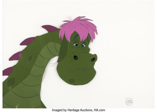 Petes Dragon Elliot Production Cel Walt Disney, 1977 by Walt Disney ...