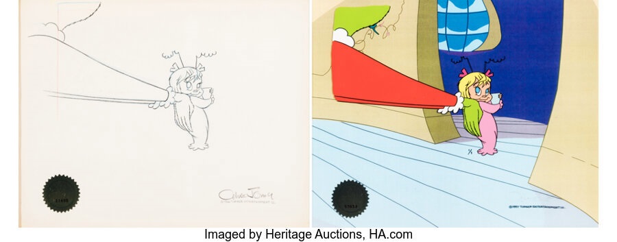 Dr. Seuss How the Grinch Stole Christmas Grinch and Cindy-Lou Who ...