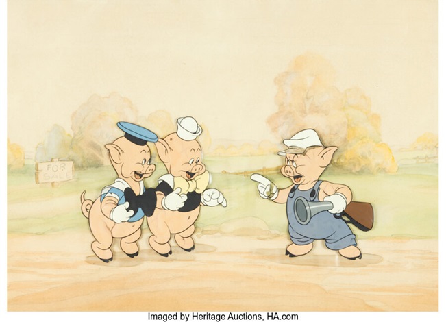 The Three Little Wolves Fiddler, Fifer, and Practical Pig Production ...