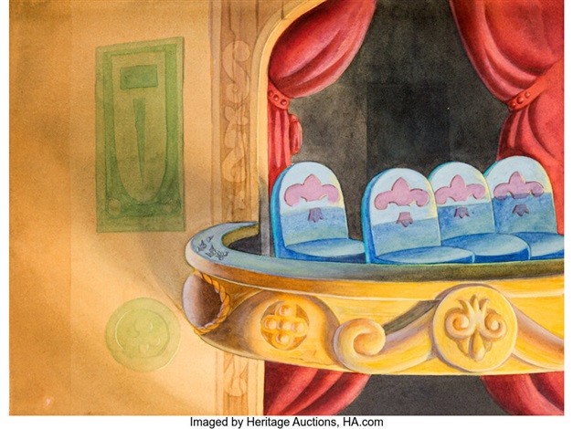 Orphans Benefit Color Remake Preliminary Production Background by ...