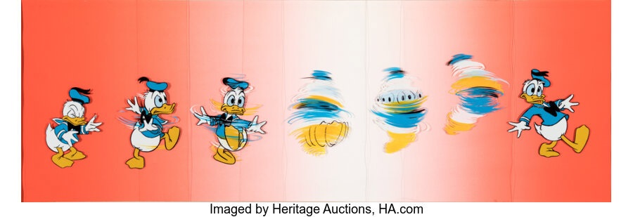 Destination Careers Donald Duck Epcot Educational Film Production Cel ...