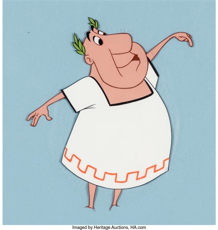 Disneyland The Goofy Sports Story Spyrus Olympopolus Production Cel ...